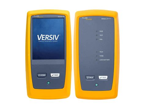 Fluke Networks Versiv2 M Ru Kit Versiv 2 Mainframe And Remote Unit Bundle With Wifi Tequipment