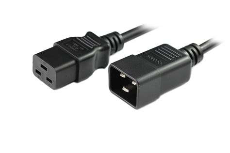 2m Iec C19 To C20 Power Cable Au