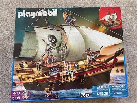 Playmobil 5135 Pirate Ship Complete 4543997156