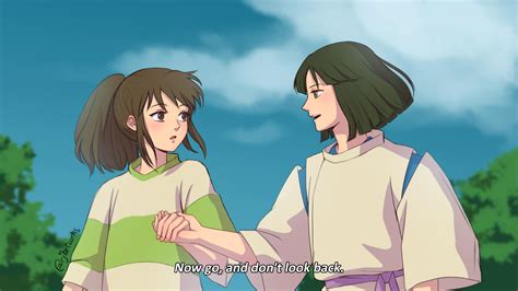 Haku And Chihiro Fanart