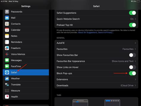 How Do You Turn On Pop Up Blocker On Ipad The Mac Observer