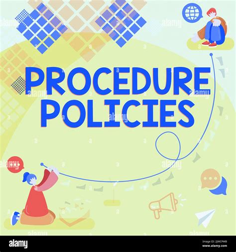 Text Caption Presenting Procedure Policiessteps To Guiding Principles