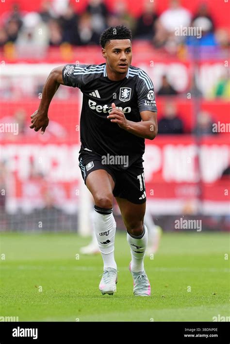Aston Villas Ollie Watkins During The Premier League Match At Old