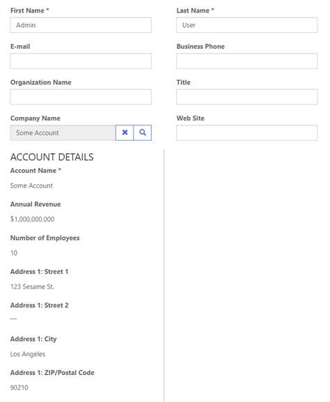 solved display lookup field selected record from entity a power
