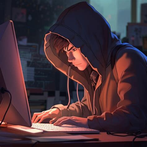 premium photo the enigmatic hacker unveiling the intricate world of pixar