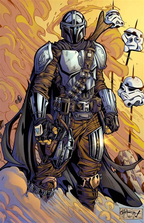 Mandalorian Fan Art Wallpaper Londa Braxton