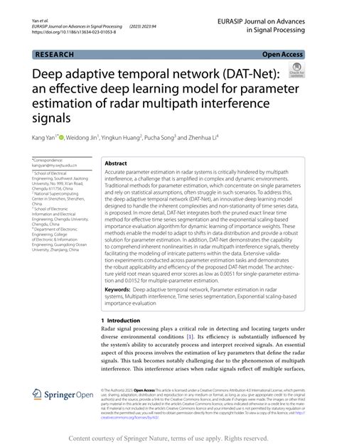 Pdf Deep Adaptive Temporal Network Dat Net An Effective Deep