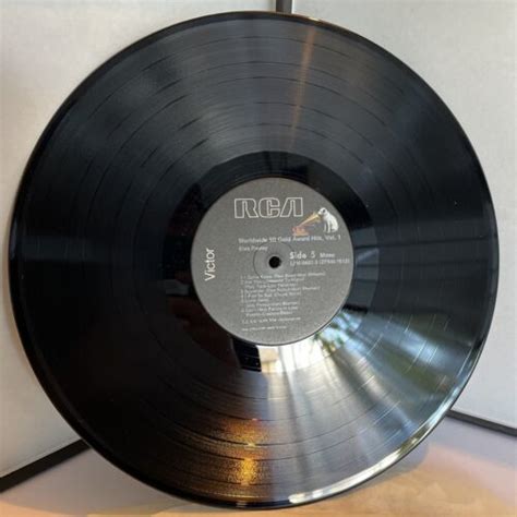 Elvis Presley Worldwide 50 Gold Award Hits Vol 1 Rca Lpm 6401