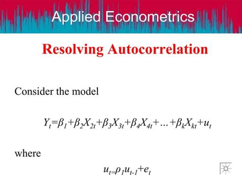 Chapter 07 Autocorrelationpptx Physics Science