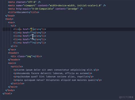 前端知识学习案例14vs Code 选中多行微信公众号搜前端小歌谣的技术博客51cto博客