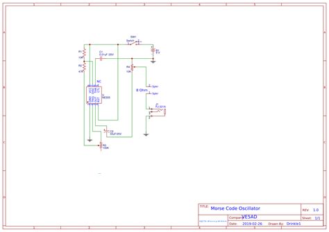 Morse Code Practice Oscillator Platform For Creating And Sharing Projects OSHWLab