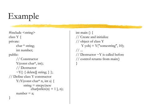 PPT Constructors Destructors Memory Management PowerPoint Presentation ID