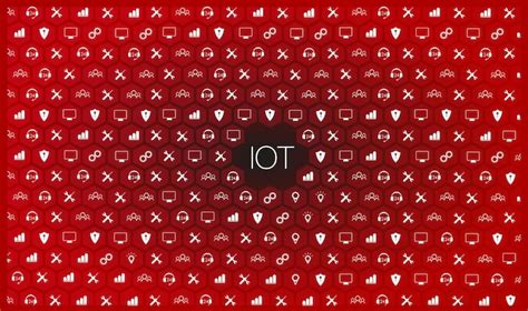 Internet Der Dinge Iot Und Netzwerkkonzept Für Angeschlossene Geräte