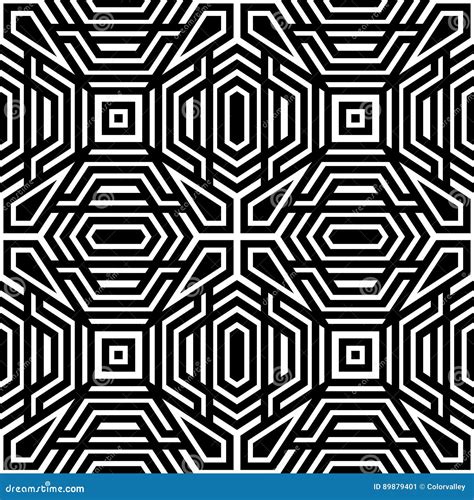 Geometric Seamless Pattern Stock Vector Illustration Of Geometry 89879401