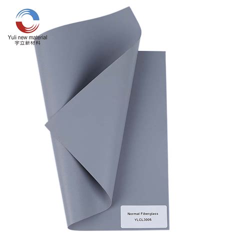 Yuli Blackout Fiberglass Roller Blinds Fabric Window Curtain Fabric For