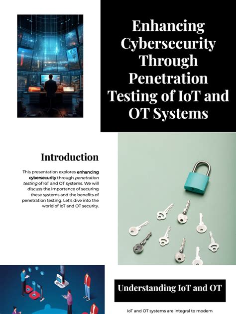 Slidesgo Enhancing Cybersecurity Through Penetration Testing Of Iot And