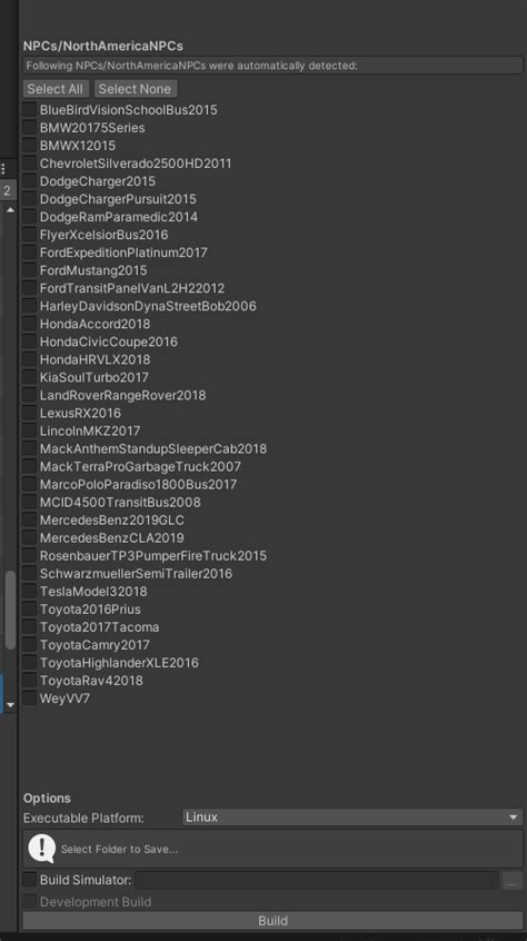 Traffic Behavior Plugins LGSVL Simulator