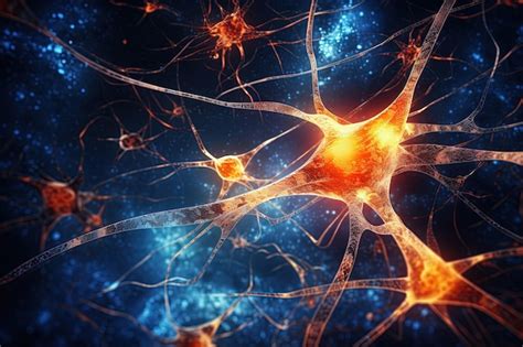 Premium Ai Image Science And Medicine Abstraction With Neurons