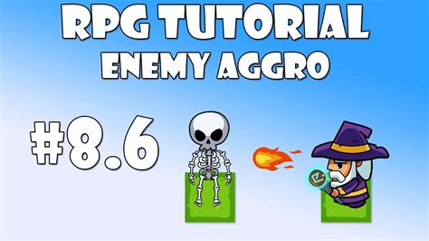 86 Unity Rpg Tutorial Enemy Aggro Youtube