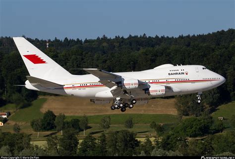 A9c Hak Bahrain Royal Flight Boeing 747sp Z5 Photo By Mario De Pian