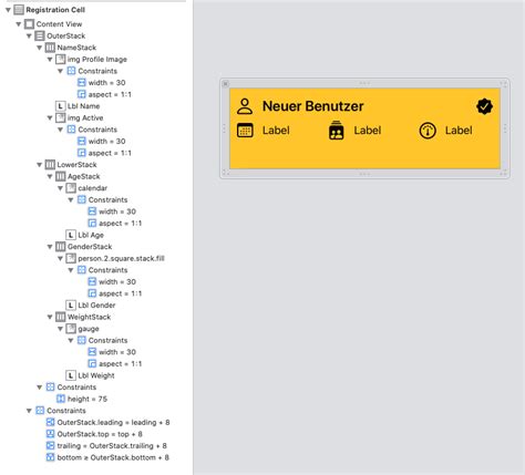 Ios Autolayout Of Custom Uitableviewcell Finds Conflicting