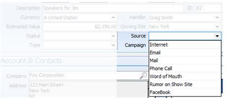 Software Configuration Tab General Configuration Database Lookups