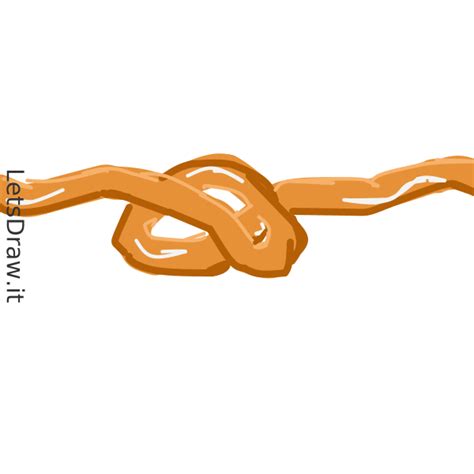 How To Draw Knot LetsDrawIt