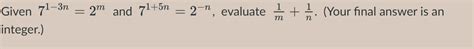 Solved Ending Answer Must Be An Integer Ive Tried This A