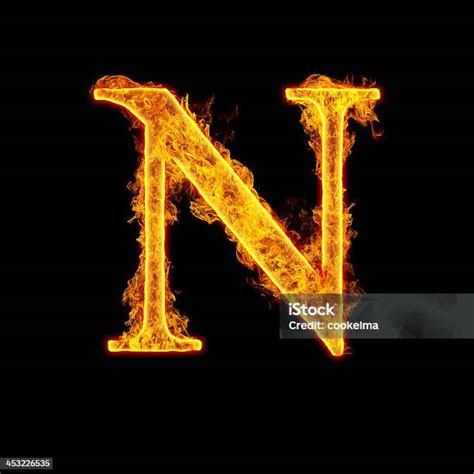 Huruf Alfabet Api N Foto Stok Unduh Gambar Sekarang Alfabet Api Api Fenomena Alam Istock