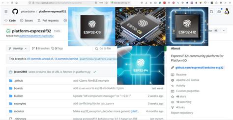 Platform Espressif32 Fork To Enable Platformio Support For Esp32 C6