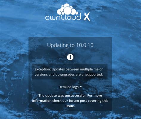 Fixing A Broken Owncloud Upgrade Using Docker By Alex Kuiper Medium