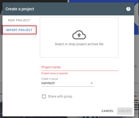 Project Templates Kairntech Documentation