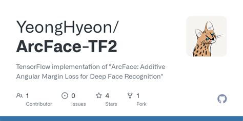 Github Yeonghyeon Arcface Tf Tensorflow Implementation Of Arcface Additive Angular Margin
