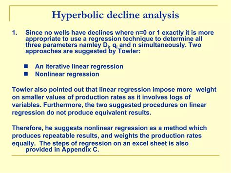 Decline Curve Analysis Ppt Pdf