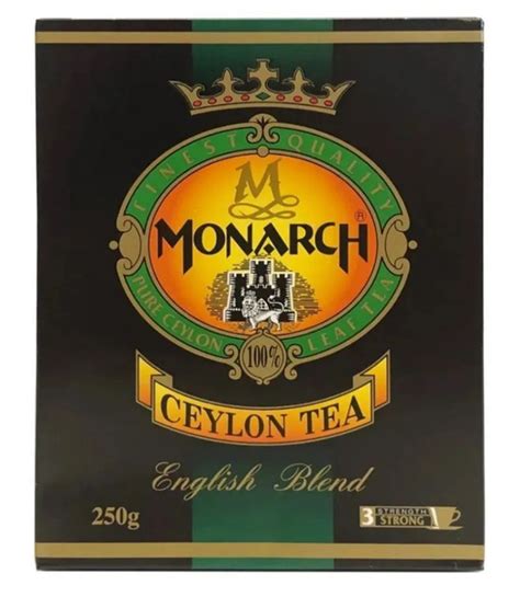 Чай черный МОНАРХ 250 г крупнолистовой, Цейлонский. - купить с ...