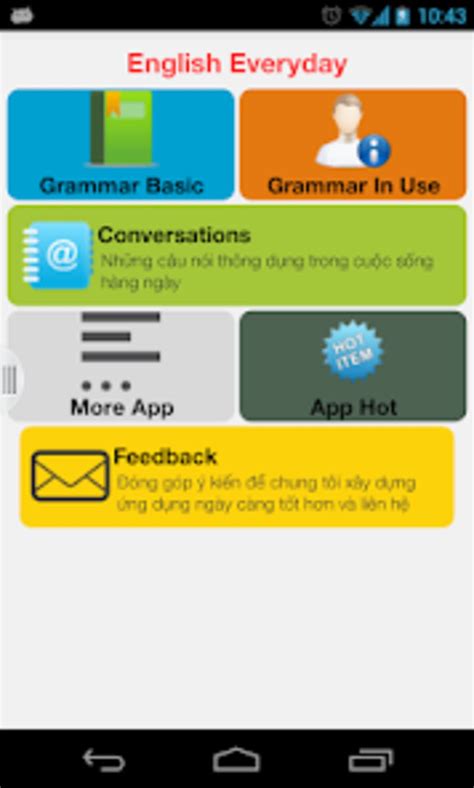 Ngữ Pháp Tiếng Anh Cơ Bản Cho Android Tải Về