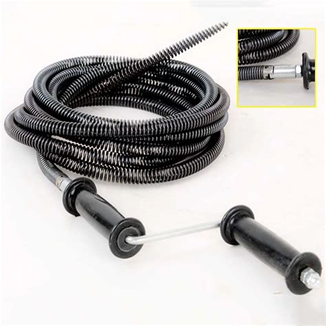 5m 길이 16mm 직경 주방 하수도 막힘 클리너 화장실 하수도 준설선 파이프 준설 스프링 청소 도구 주방 하수도 막힘 청소기스프링 Aliexpress