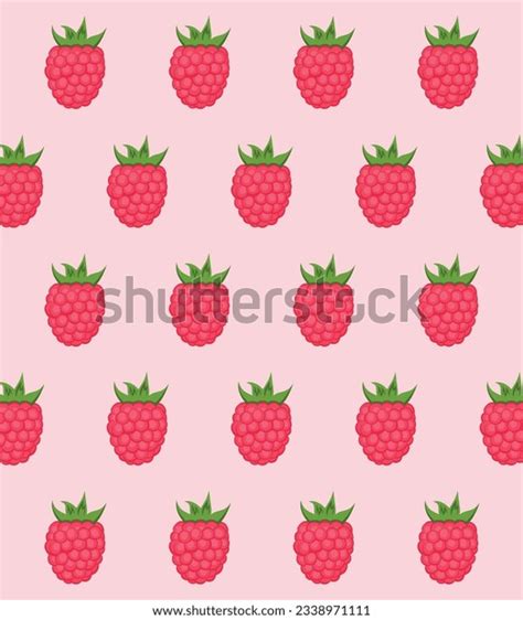 Seamless Print Raspberry Over Royalty Free Licensable Stock Illustrations Drawings