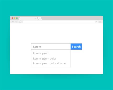 Web Simple Browser Window White Green Background 27669795 Vector Art At Vecteezy