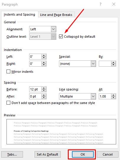 How To Create Collapsible Headings In Word Enjoytechlife