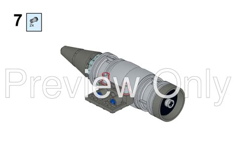 Lego Moc Tatooine Garbage Ship V3 By Paulojorgeramos Rebrickable Build With Lego