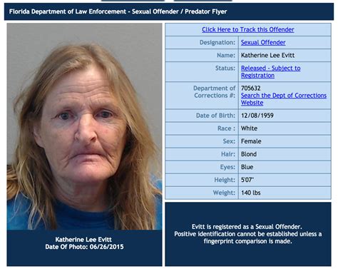 Registered Sex Offenders In Port St John Must Register With Sheriffs