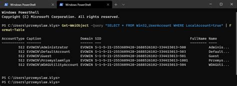 Using Win32useraccount Wmi Filter In Powershellgroup Policies And What To Avoid Evotec
