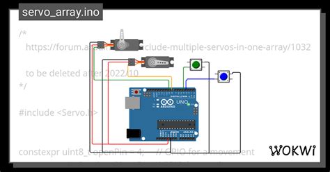 Include Multiple Servos In One Array Programming Arduino Forum