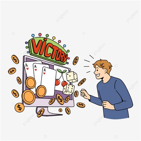 온라인 도박과 승리 개념 베스트 도박 승리 Png 일러스트 및 벡터 에 대한 무료 다운로드 Pngtree