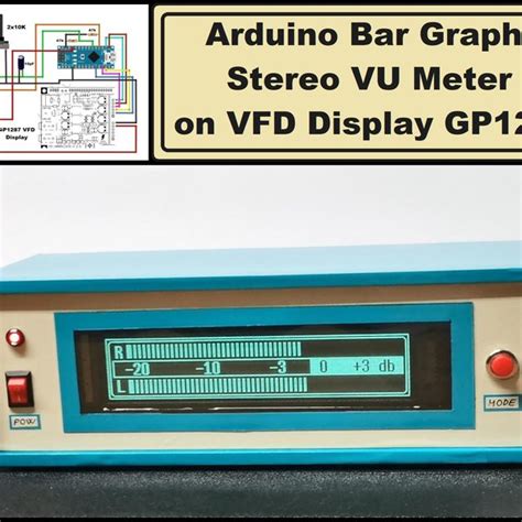 Arduino Bar Graph Stereo Vu Meter On Vfd Display G