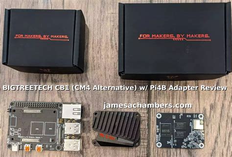 BIGTREETECH CB1 CM4 Alternative W Pi4B Adapter Review