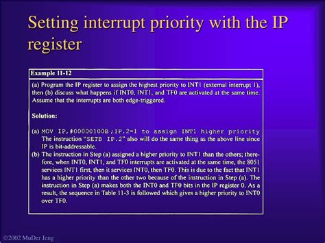 Ppt Chapter 11 Interrupts Programming Powerpoint Presentation Free