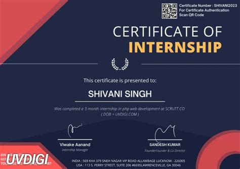 shivani singh on linkedin completion with certificate uvdigi 😍