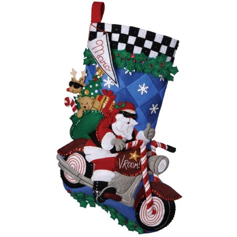 Weekend Kits Blog Bucilla Felt Christmas Stocking Kits New Selection